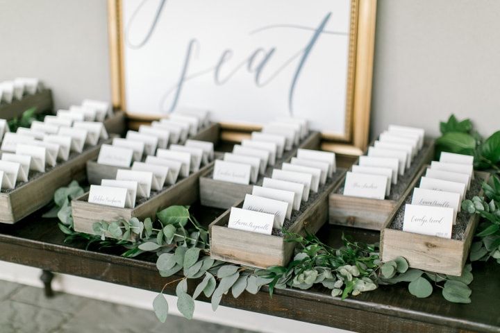 18 Creative Ways to Display Your Wedding Table Numbers or Names