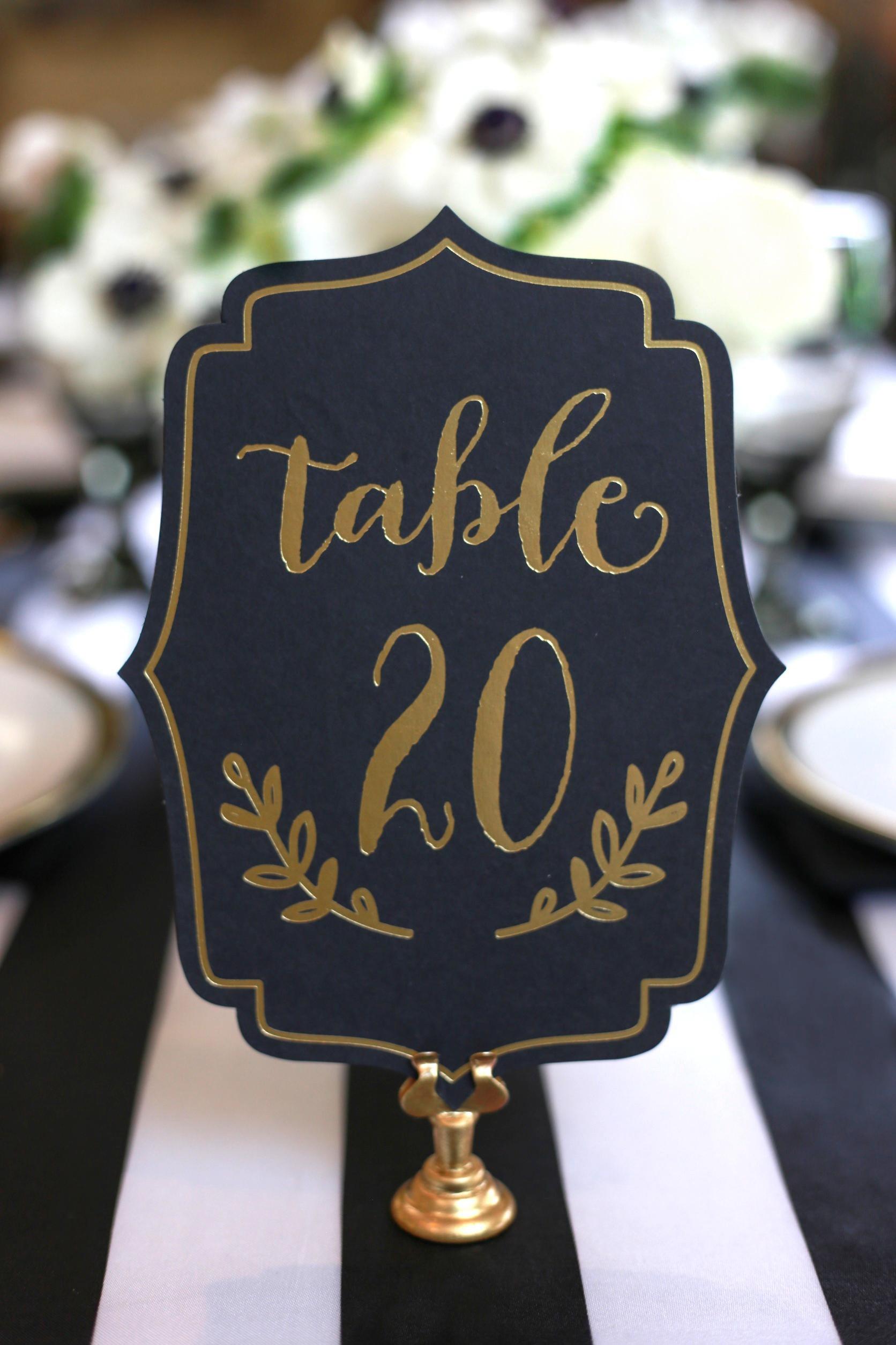 18 Creative Ways to Display Your Wedding Table Numbers or Names