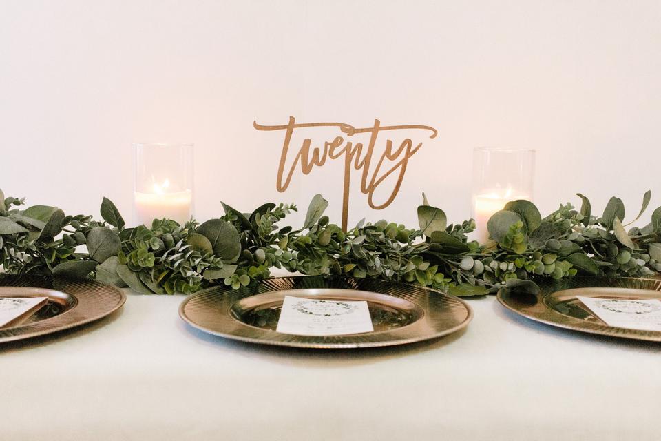 18 Creative Ways to Display Your Wedding Table Numbers or Names