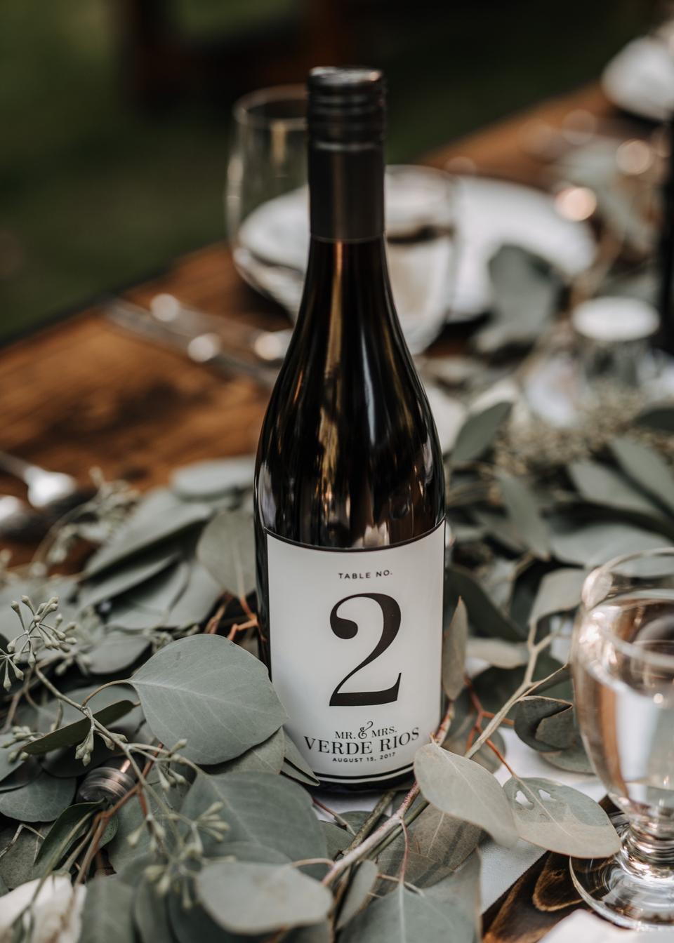 18 Creative Ways to Display Your Wedding Table Numbers or Names