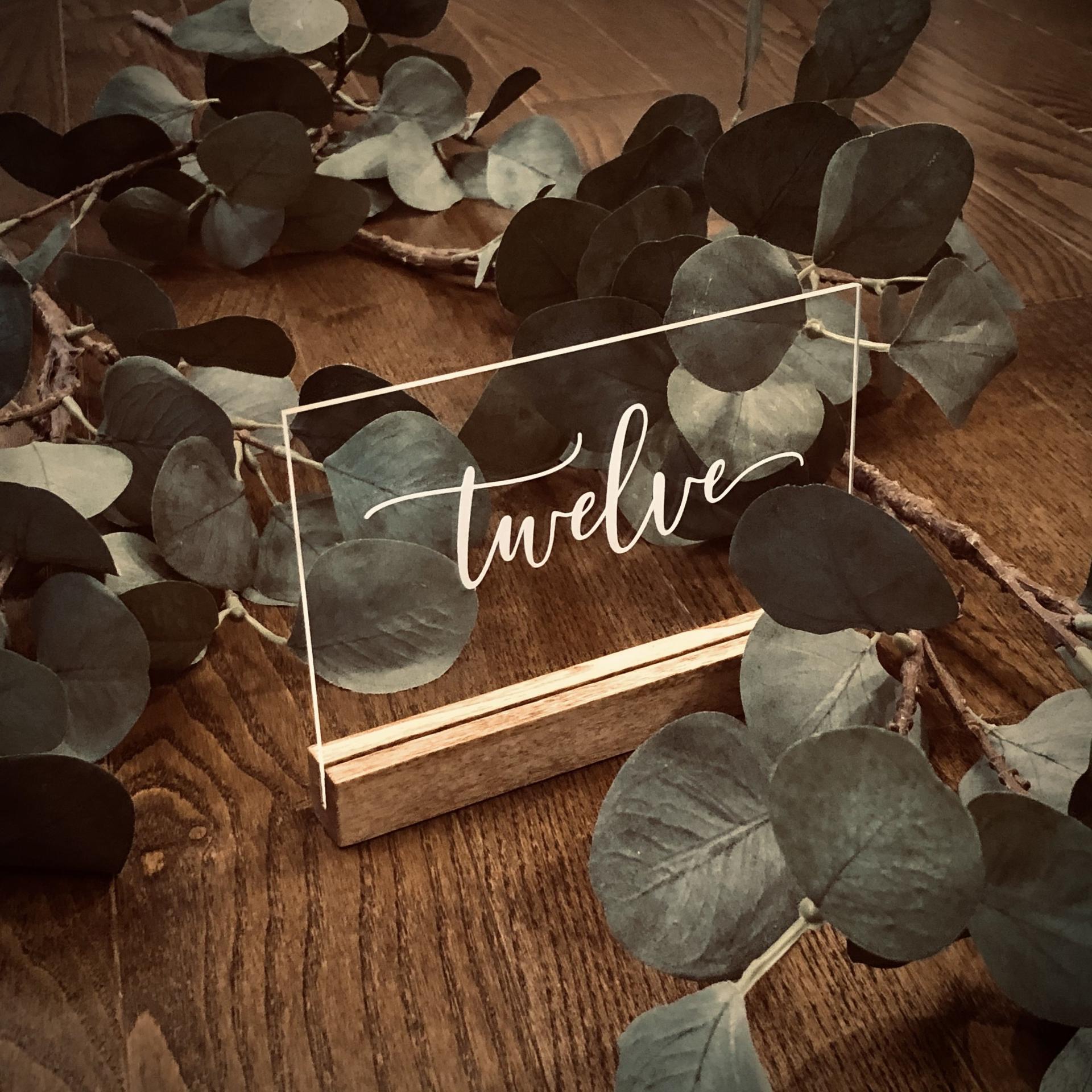 18 Creative Ways to Display Your Wedding Table Numbers or Names
